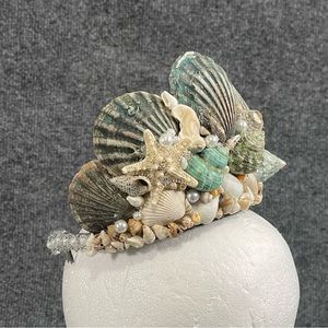 Accessories | Custom Womens Seashell Mermaid Crown | Poshmark